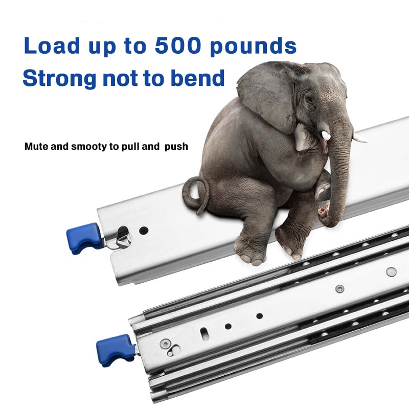 Full Extension Bottom Mount Slides | Chongtao Industrials