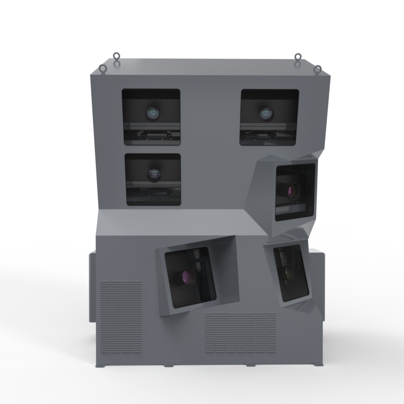 Outdoor Weatherproof Holding Multiple-Projector Enclosure with modeling special for 3D mapping ...